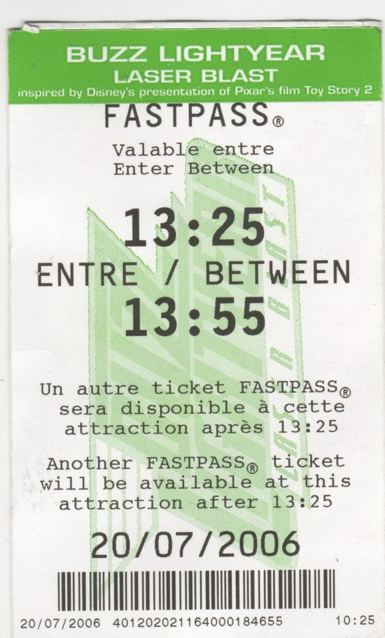 Comment obtenir un ticket FastPass? - Infos Pratiques - Wish2Dream